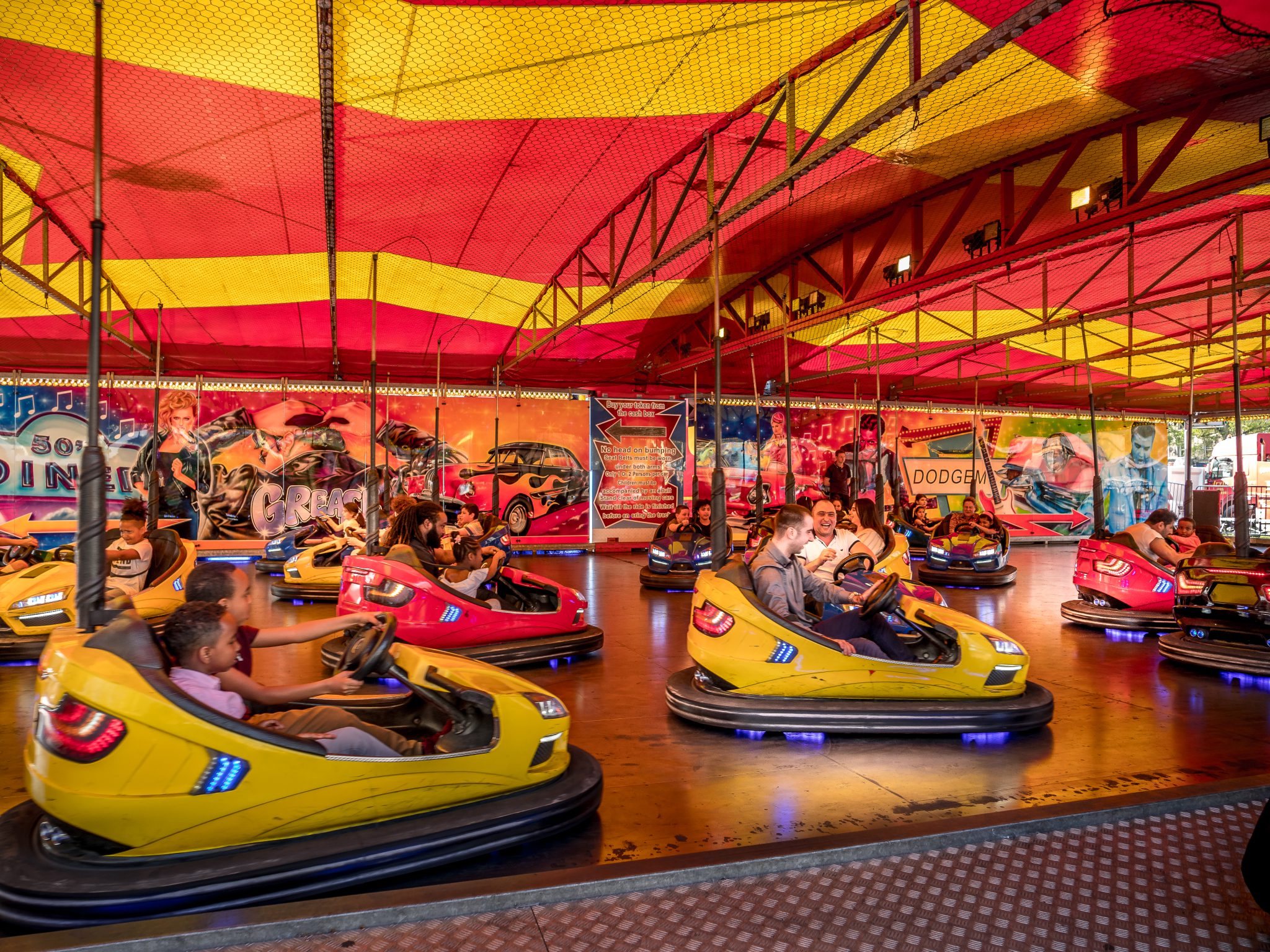 Hire Dodgem Cars For Your Wedding, Party Or Private Event | Irvin Leisure