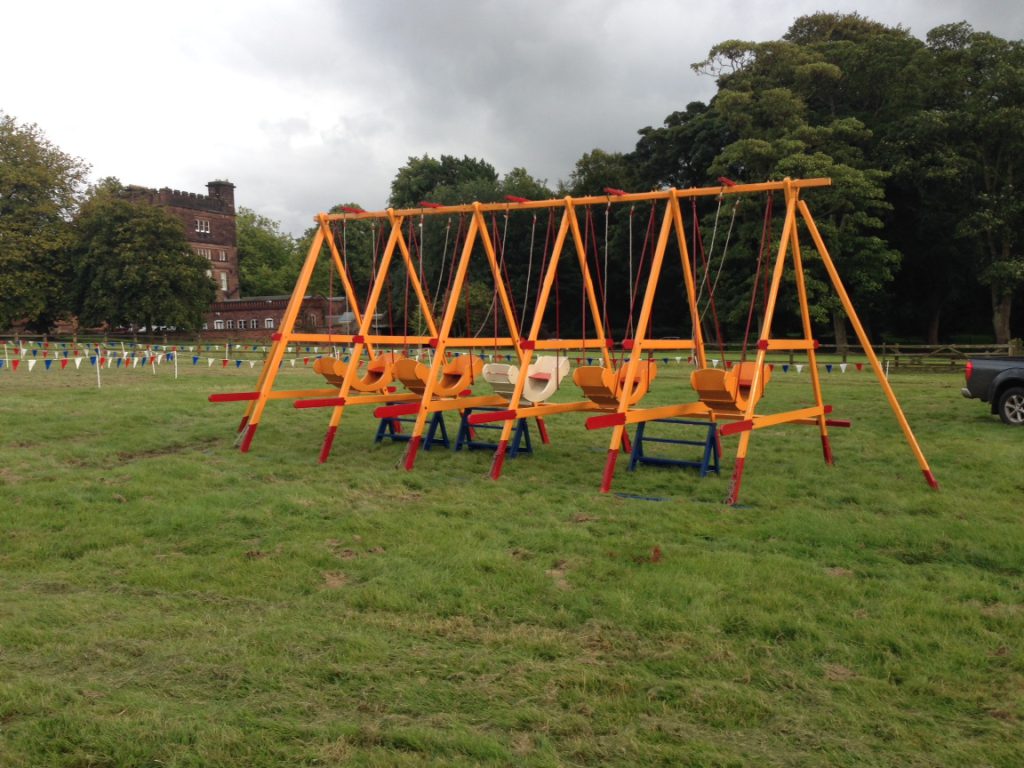 Hire Victorian-style swing boats for your party or carnival | Irvin Leisure