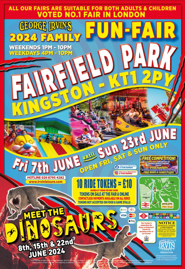 Kingston Fairfield Park Family Funfair - Irvin Leisure
