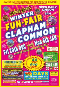 Clapham Common Winter Funfair - Irvin Leisure