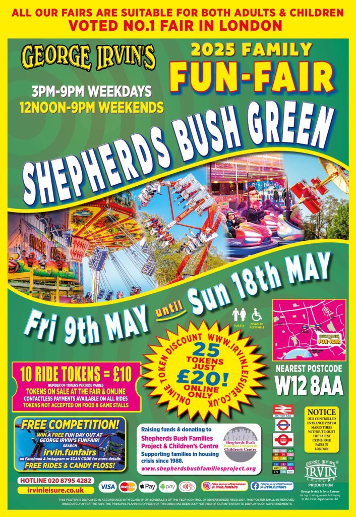 Shepherd's Bush Green Family Funfair - Irvin Leisure